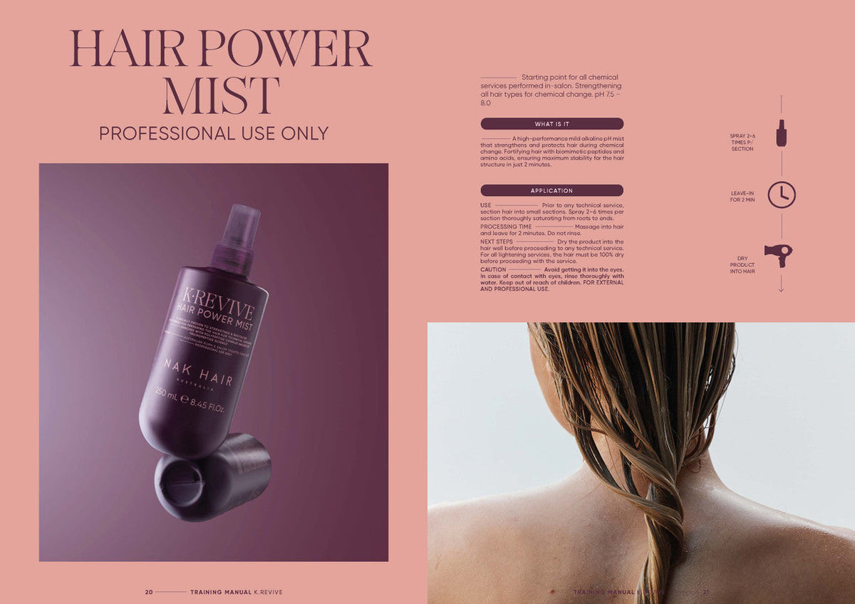 Nak Signature K-Revive Hair Power Mist – Discount Salon Supplies
